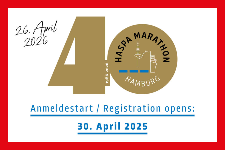 Ab Mittwoch: Anmeldung für den 40. Haspa Marathon mit geänderten ...