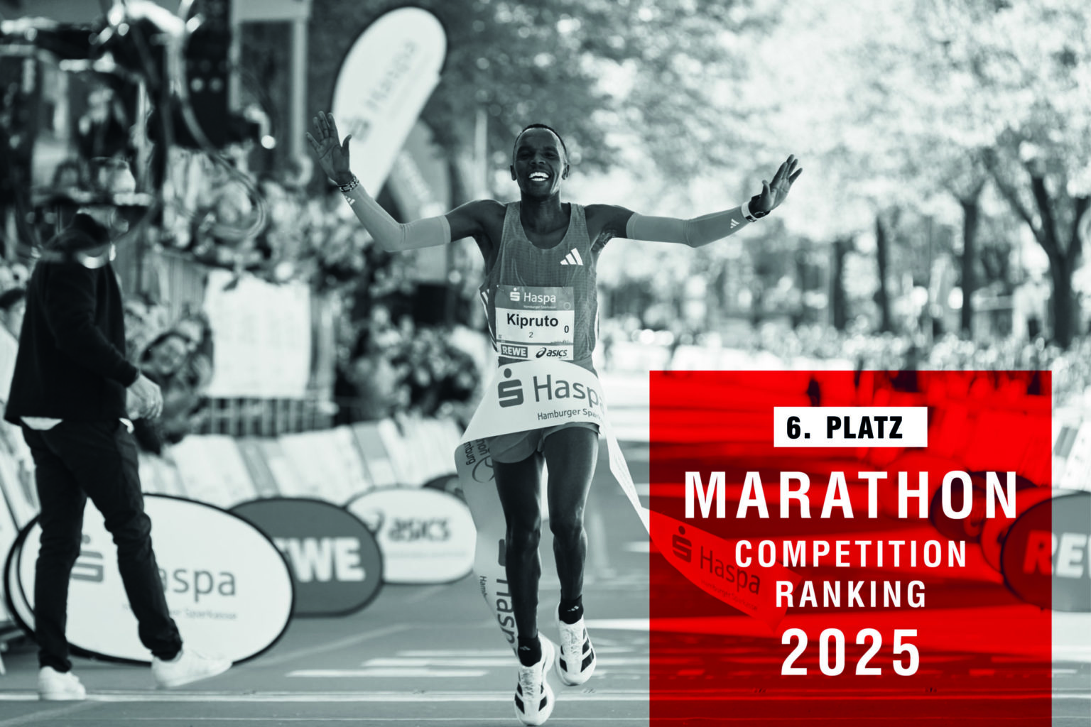 6. Platz im World Athletics Marathon Ranking 2025! - Haspa Marathon Hamburg